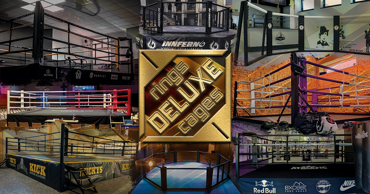Deluxe boxing rings & MMA cages